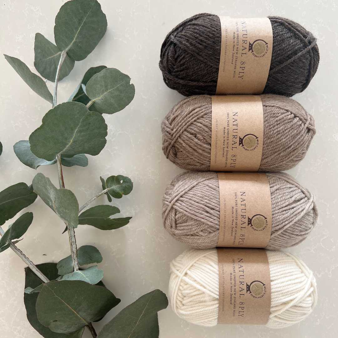 Natural Haunui (excluding Cream) – Wild Earth Yarns