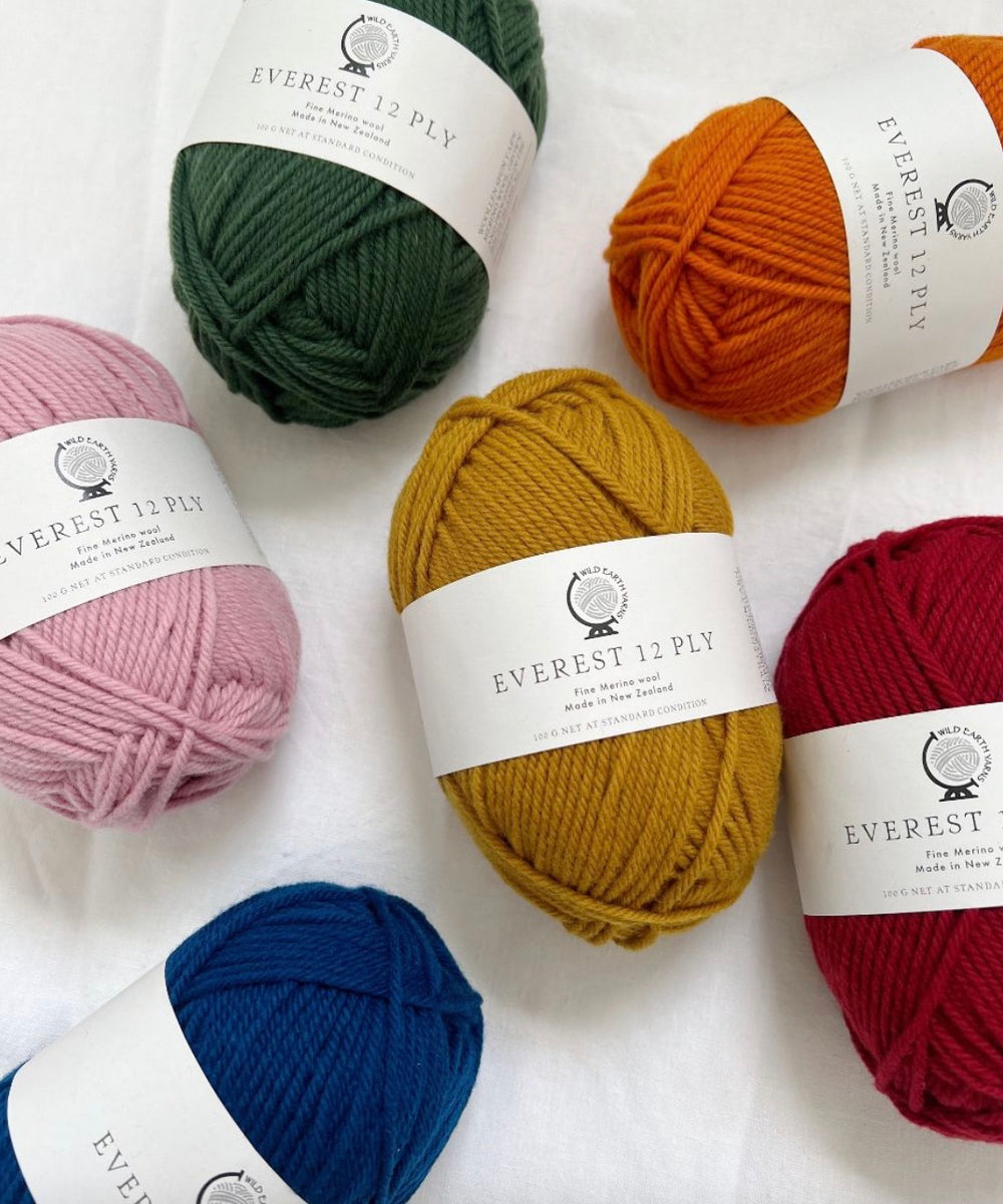 Everest 12ply Merino – Wild Earth Yarns