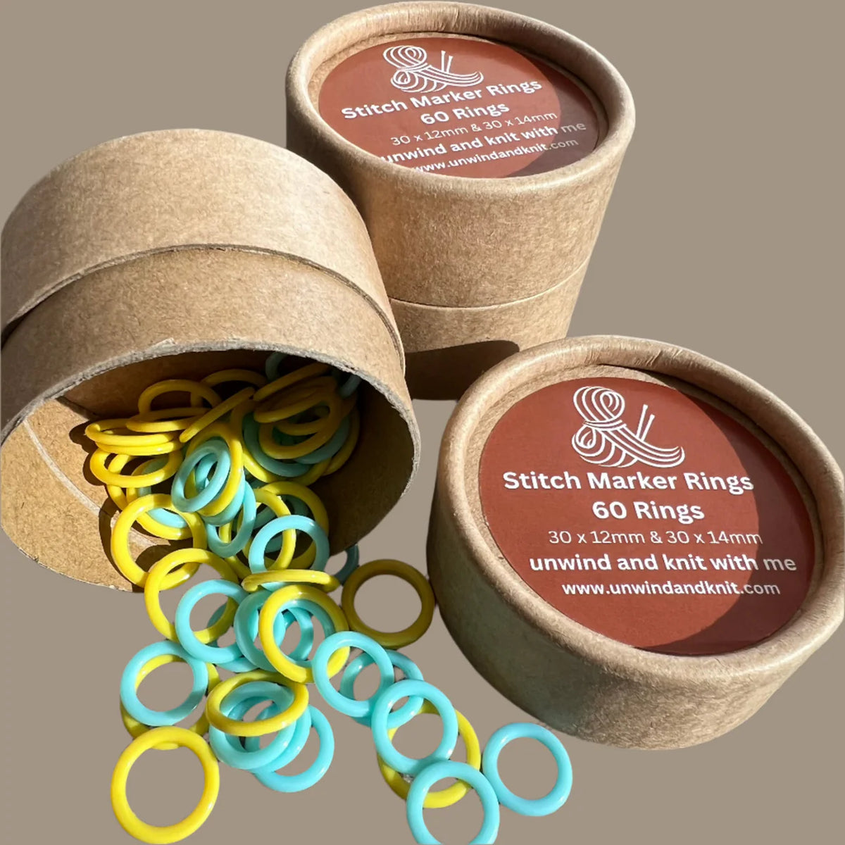 Stitch Marker Rings - plastic rings - 60 – Wild Earth Yarns