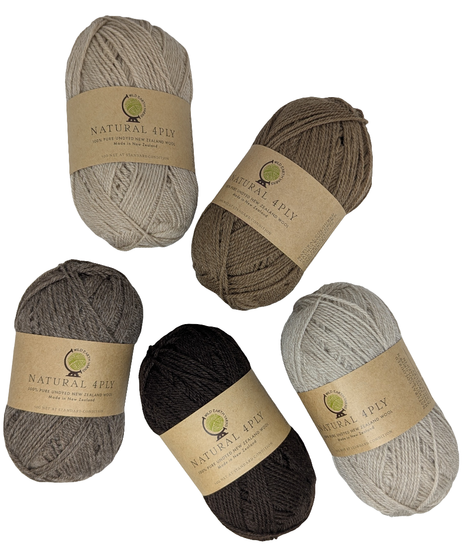 Natural 4Ply – Wild Earth Yarns