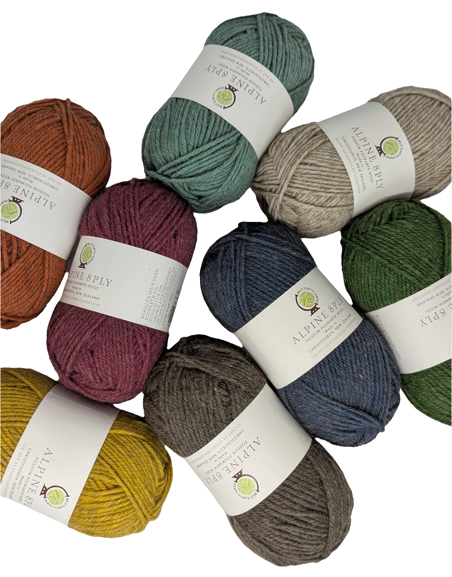 Alpine 8ply – Wild Earth Yarns