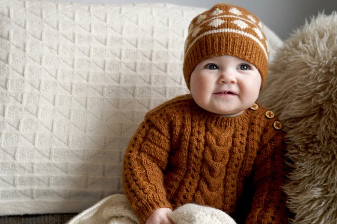 Morgan Sweater and Hat – Wild Earth Yarns